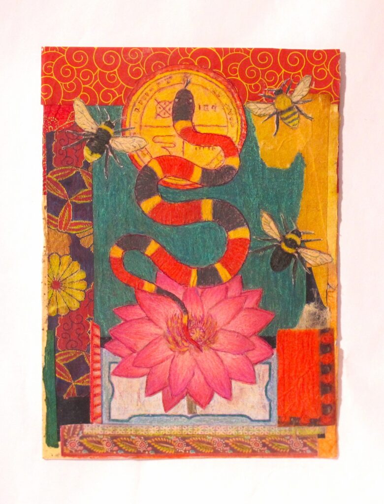 Lotus Snake - Mary Fortuna - Artist