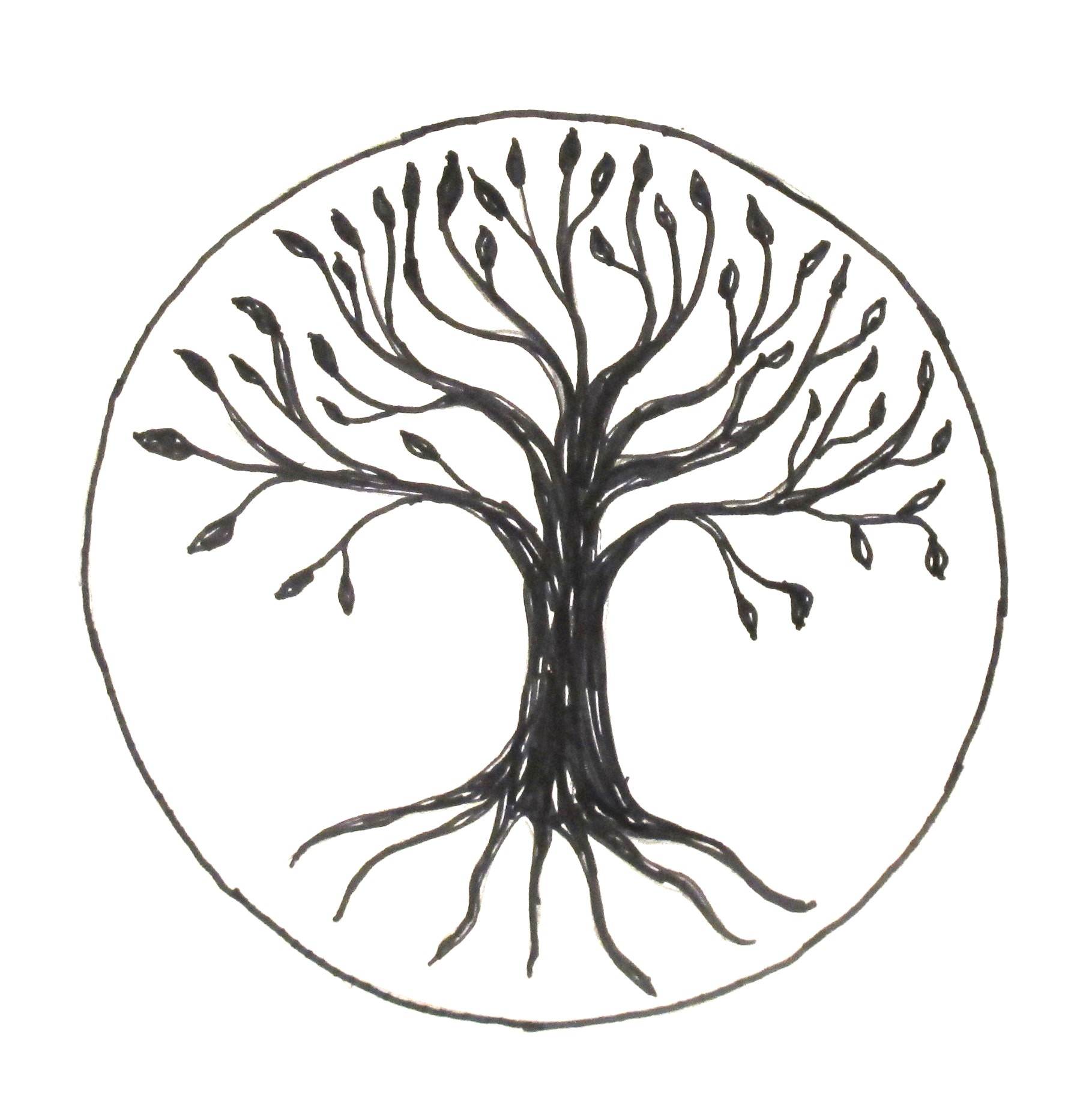Tree of Life Drawing - Mary Fortuna - Artist